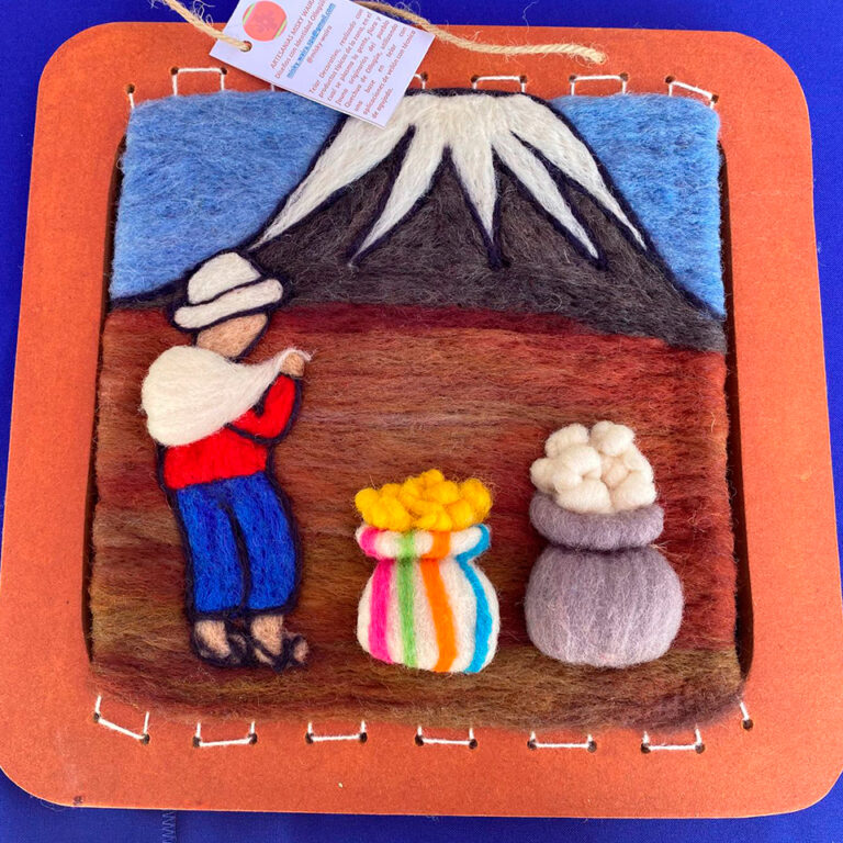 Telar Decorativo Agricultor – Misky Waira
